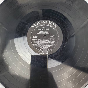 1962 the Four Aces Sing Featuring Al Alberts Vocal With Orchestra LP VL ...