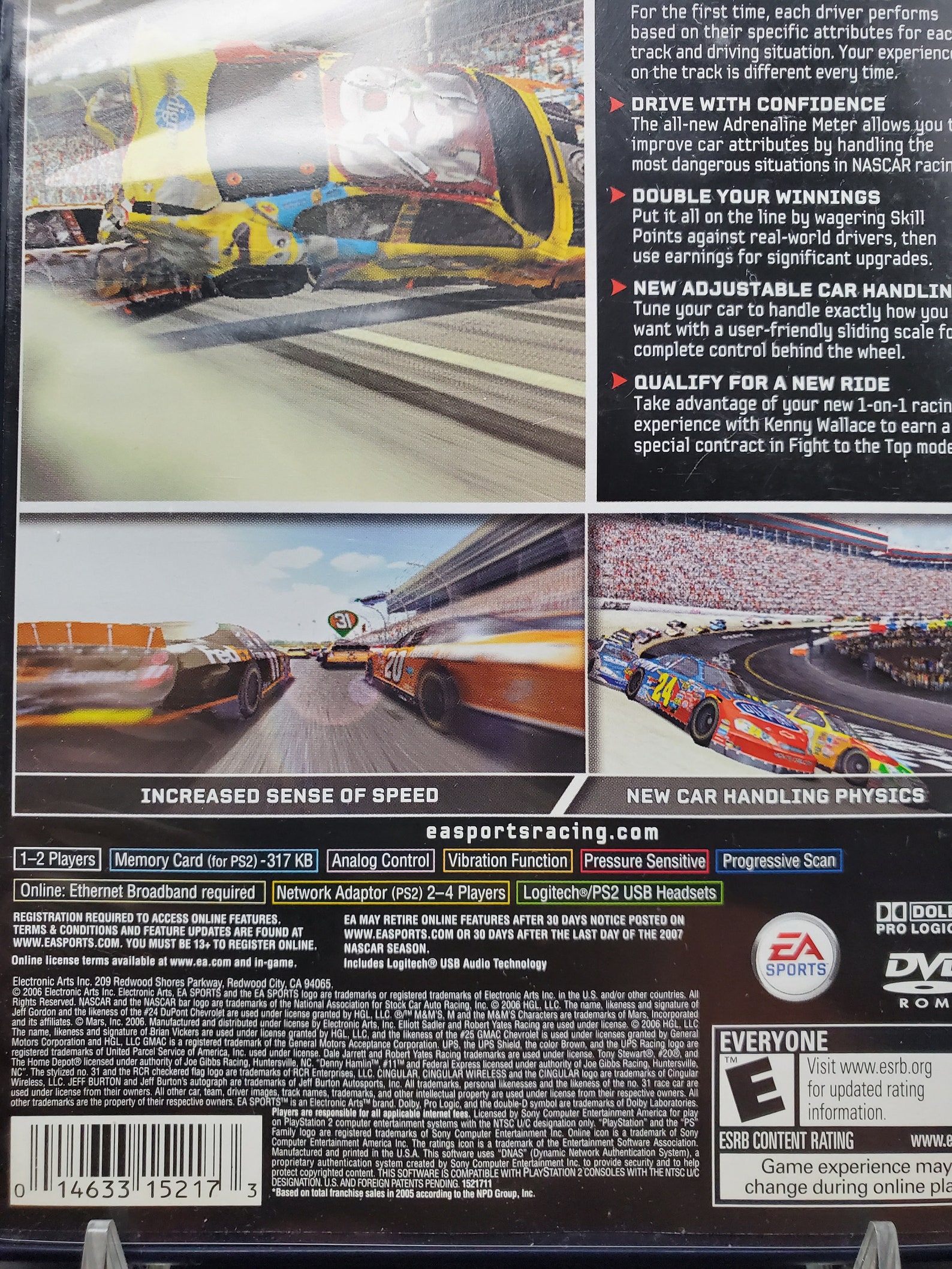 PS2 Nascar 07 Racing Game Sony Playstation 2 Video Game | Etsy