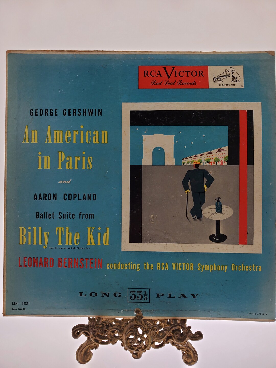 1961 Leonard Bernstein Conducts RCA Victor Symphony Orchestra LP ...