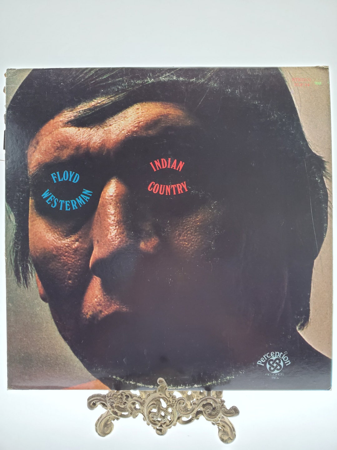 1970 Floyd Westerman LP Indian Country Stereo Vinyl Record Album PLP 14 ...
