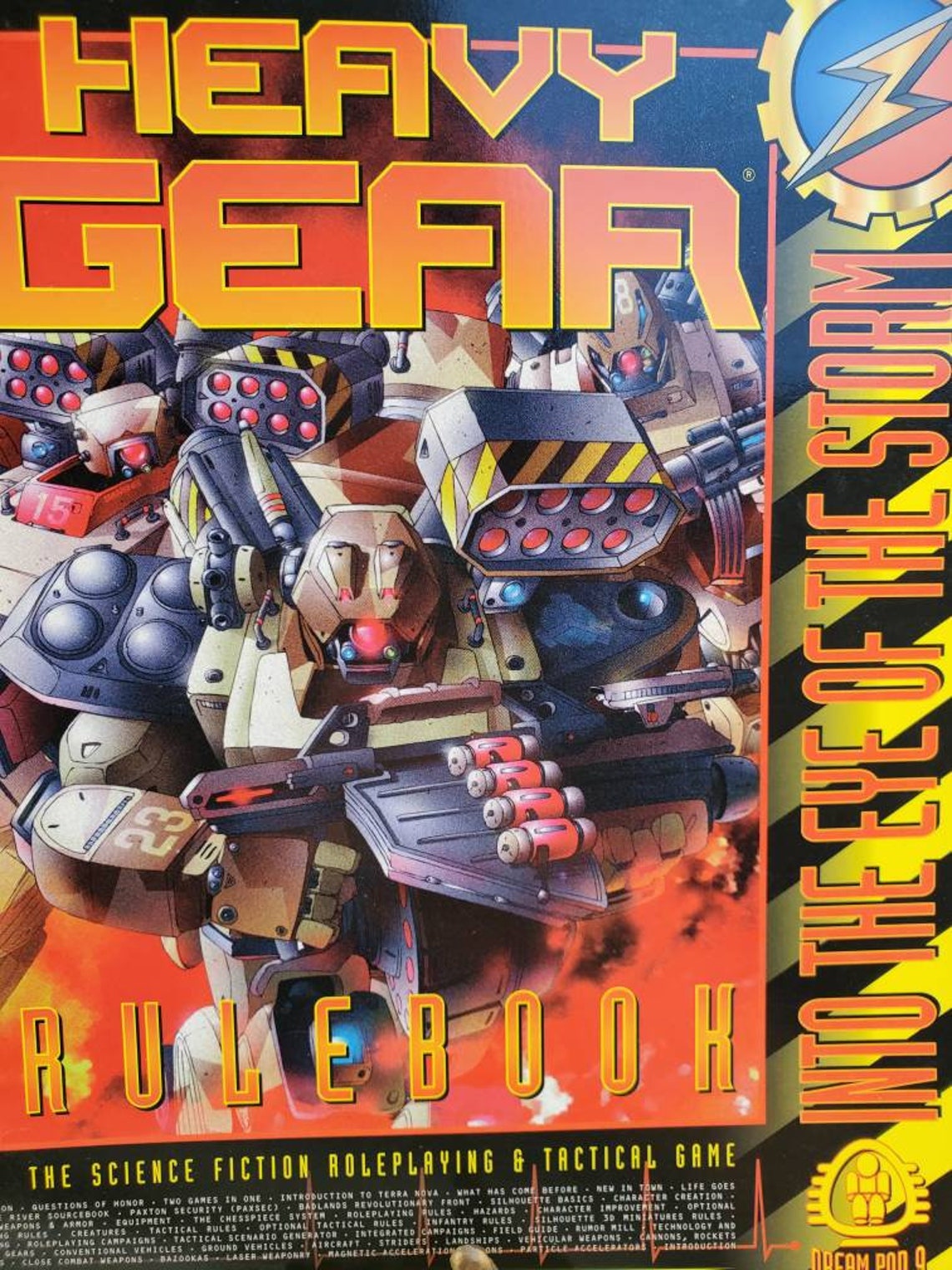 DP9-101 Dream Pod 9 Heavy Gear Rulebook 2nd Edition Into the - Etsy