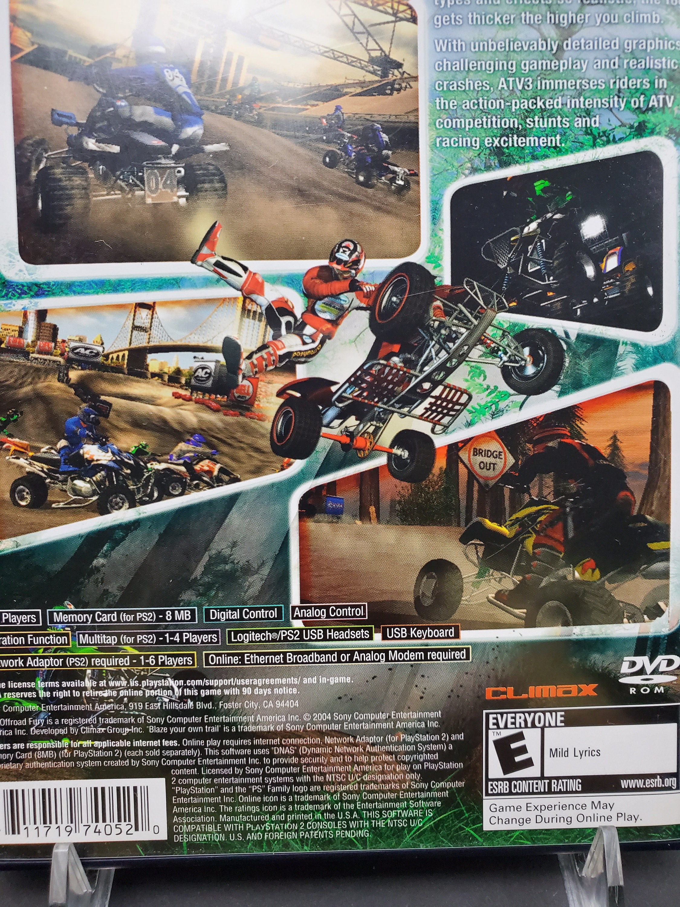 PS2 ATV Offroad Fury 3 Sony Playstation Video Game | Etsy