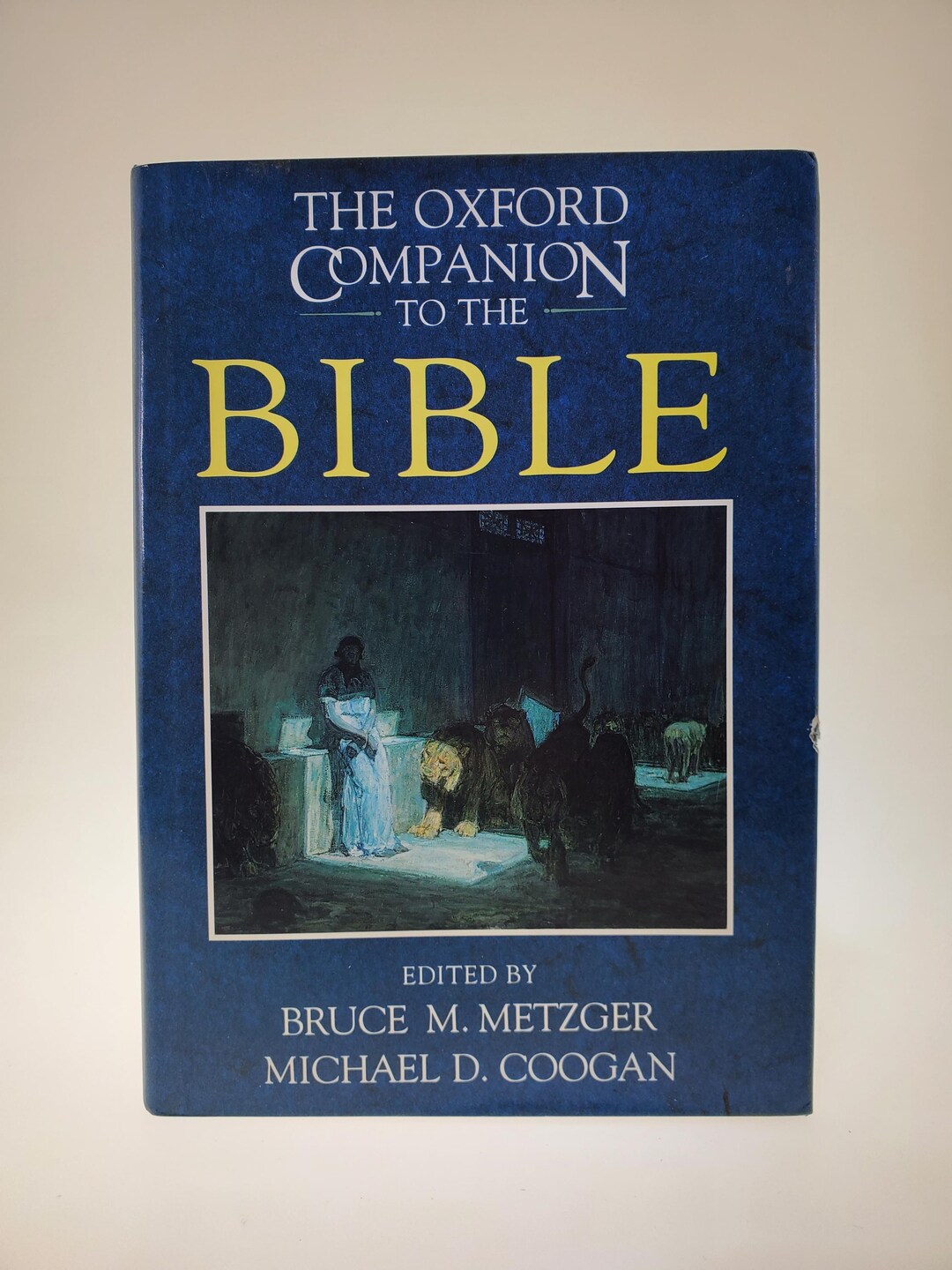 1993 the Oxford Companion to the Bible Hardcover Book Edited by Bruce M ...