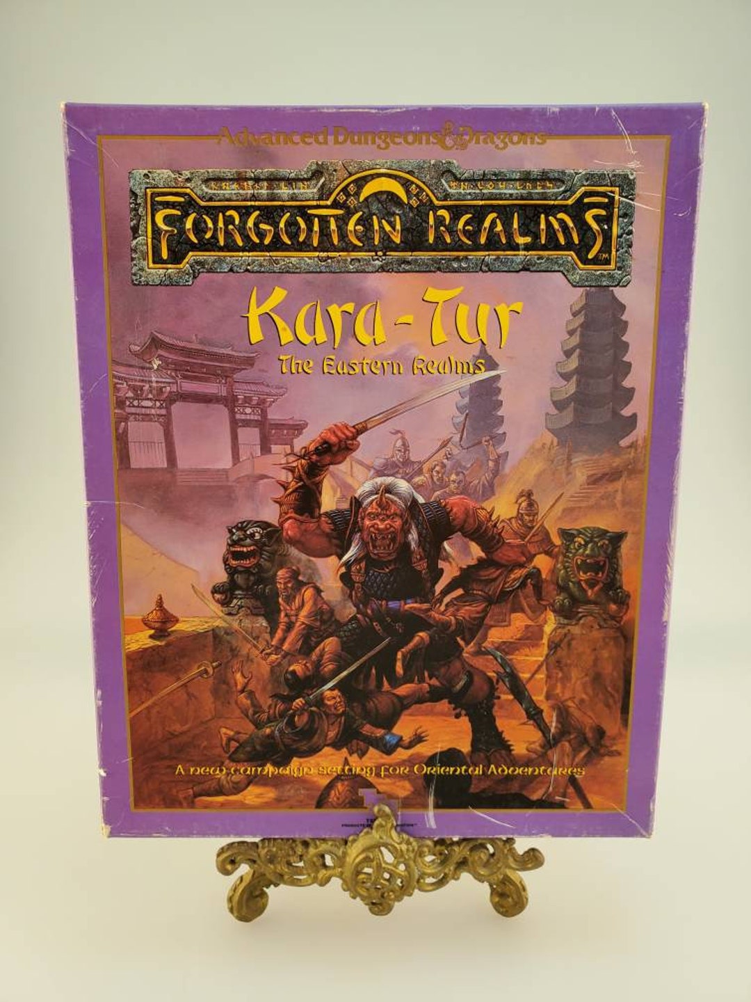 TSR 1032 Forgotten Realms Kara-tur the Eastern Realms 1988 Box Set ISBN ...