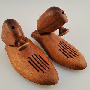 Paired Spring Loaded Shoe Tree, Spring Tension Shoe Tree, Vintage ...