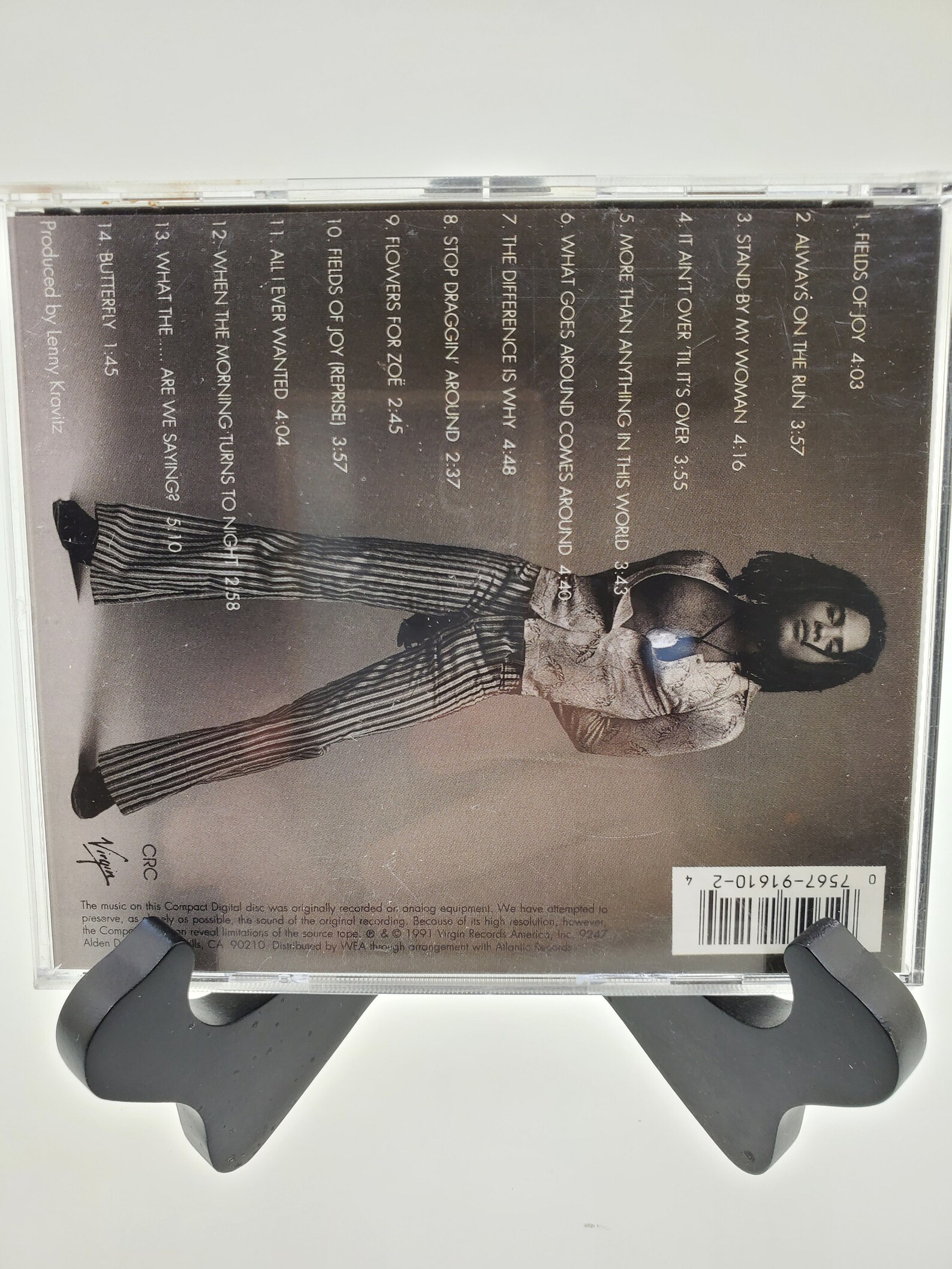 1991 Lenny Kravitz CD Mama Said Compact Disc V2 91610 Virgin Records - Etsy