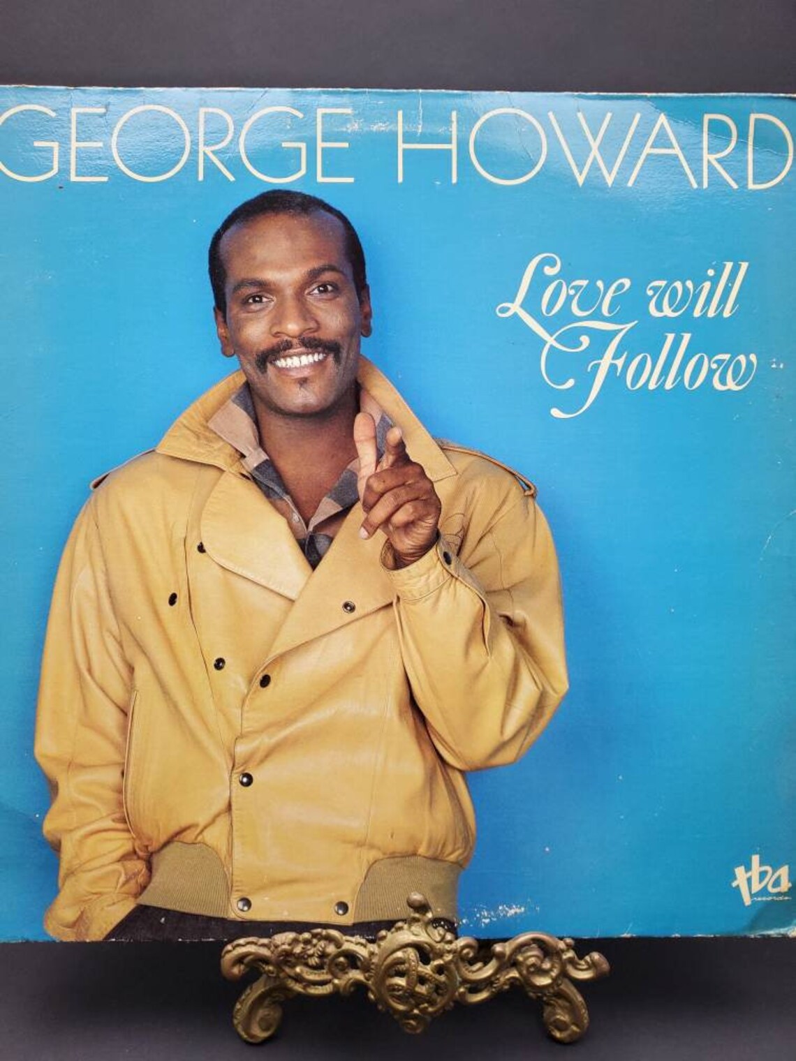 1986 George Howard Love Will Follow Lp Records Vinyl Record Etsy