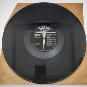 1961 Frances Faye and Russell Garcia LP in Frenzy Hi-fi Vinyl Record Album V 2147 Verve Records ...