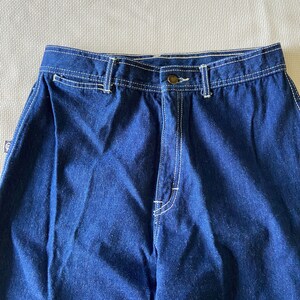 1970s 80s Disco Jeans, Gitano Jeans Vintage, Dark Wash Jeans, High ...