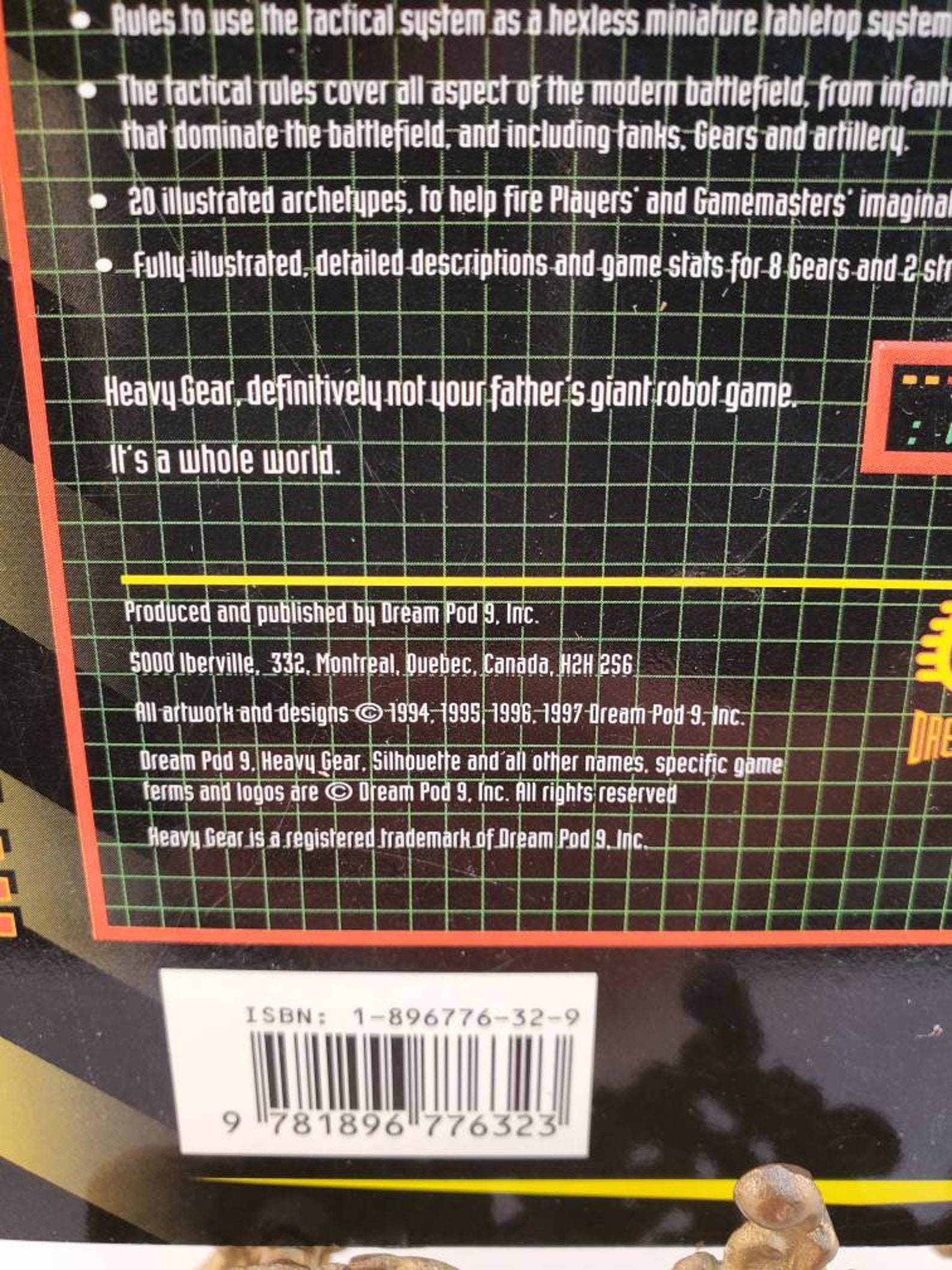 DP9-101 Dream Pod 9 Heavy Gear Rulebook 2nd Edition Into the - Etsy