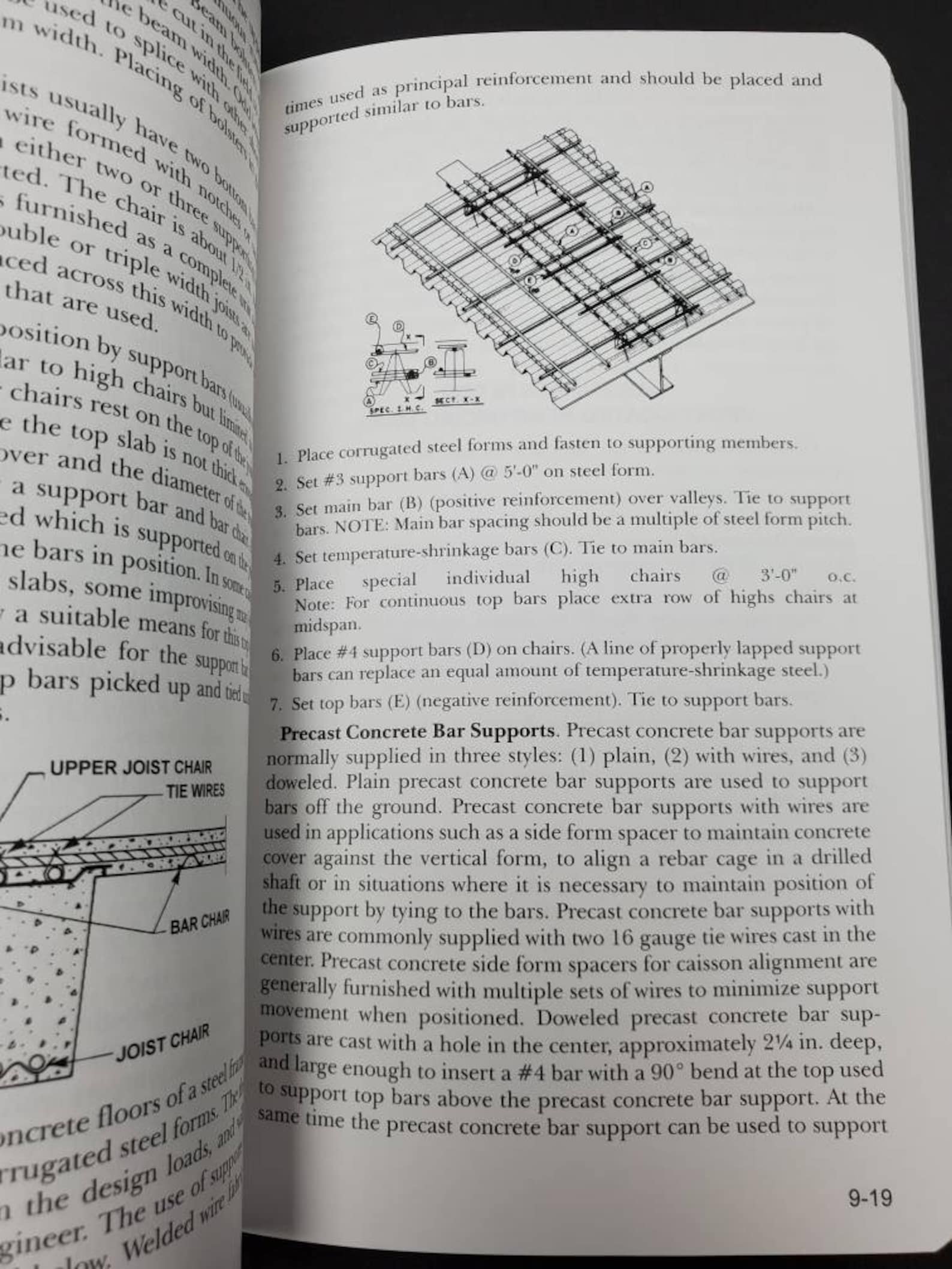 1997 Placing Reinforcing Bars CRSI Concrete Reinforcing Steel | Etsy