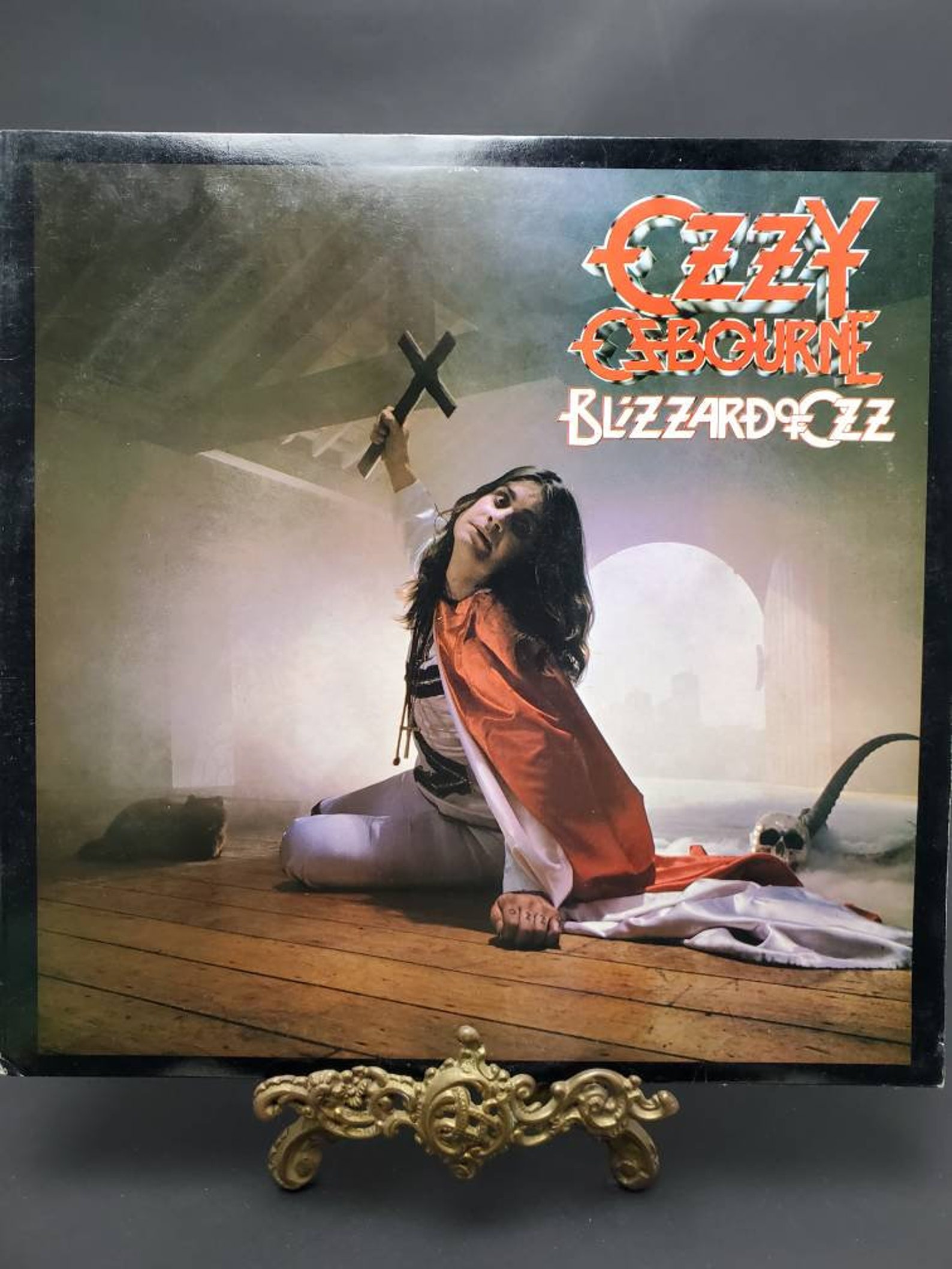1981 Ozzy Osbourne Blizzard of Ozz LP BL 36812 JZ Jet Records | Etsy