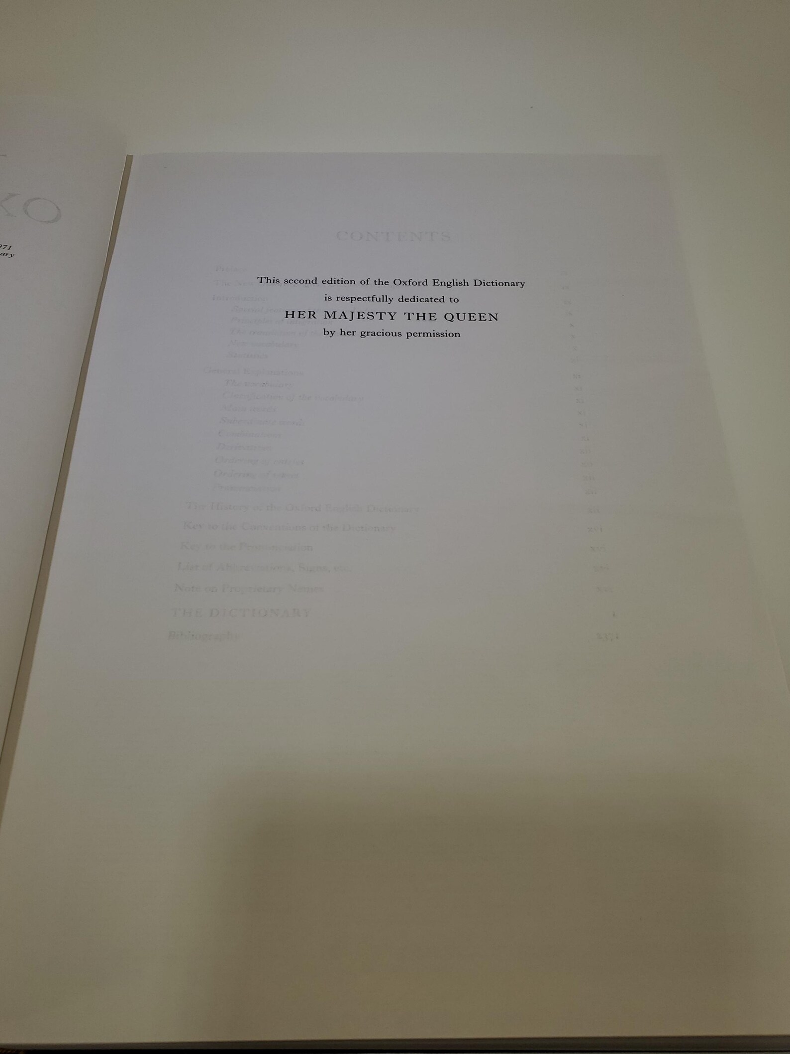 1994 the Compact Oxford English Dictionary Hardcover Book New Edition ...