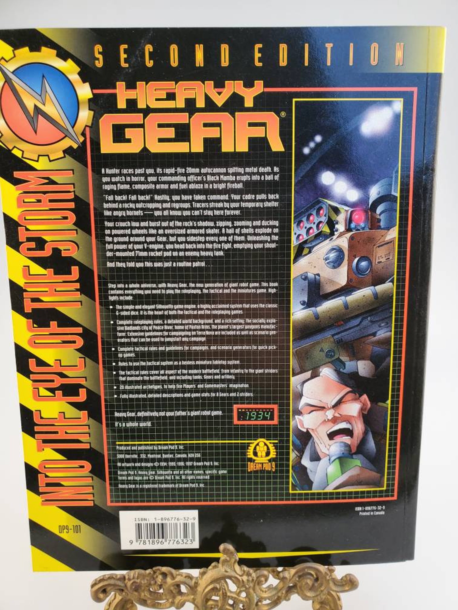 DP9-101 Dream Pod 9 Heavy Gear Rulebook 2nd Edition Into the - Etsy