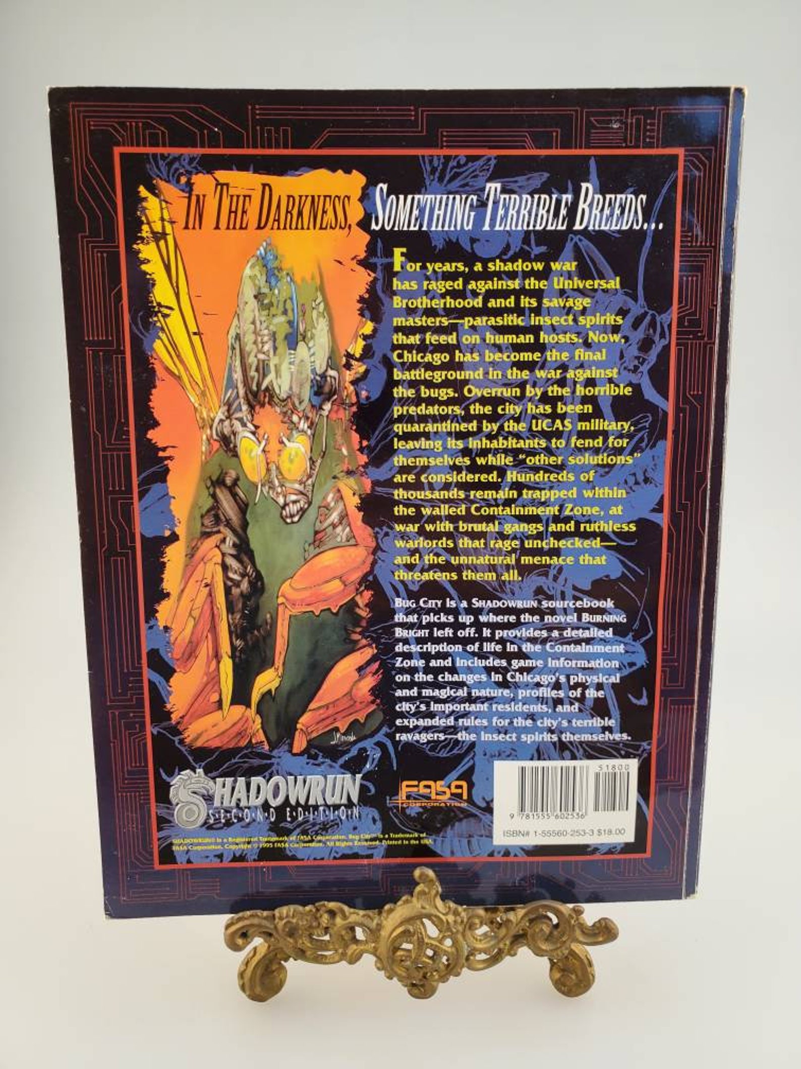 FASA 7117 Bug City A Shadowrun Sourcebook ISBN 9 781555 602536 - Etsy UK