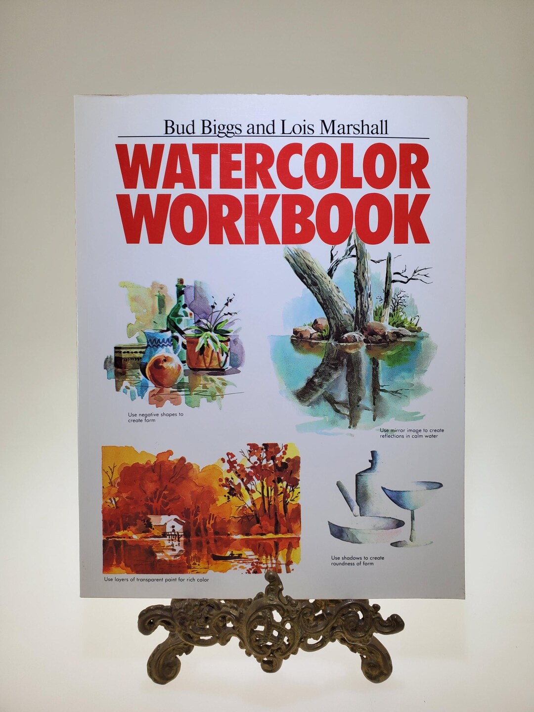 1987 Watercolor Workbook Softcover Book by Bud Biggs and Lois Marshall ...