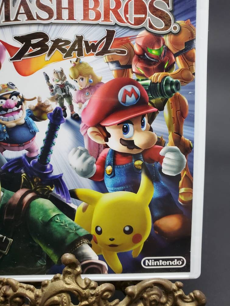 Super Smash Bros Brawl Nintendo Wii CD Video Game ISBN 0 45496 - Etsy UK