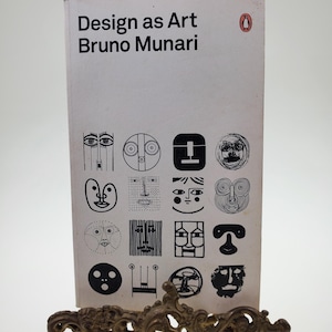 1966 Design as Art Softcover Book by Bruno Munari Published by Penguin ...