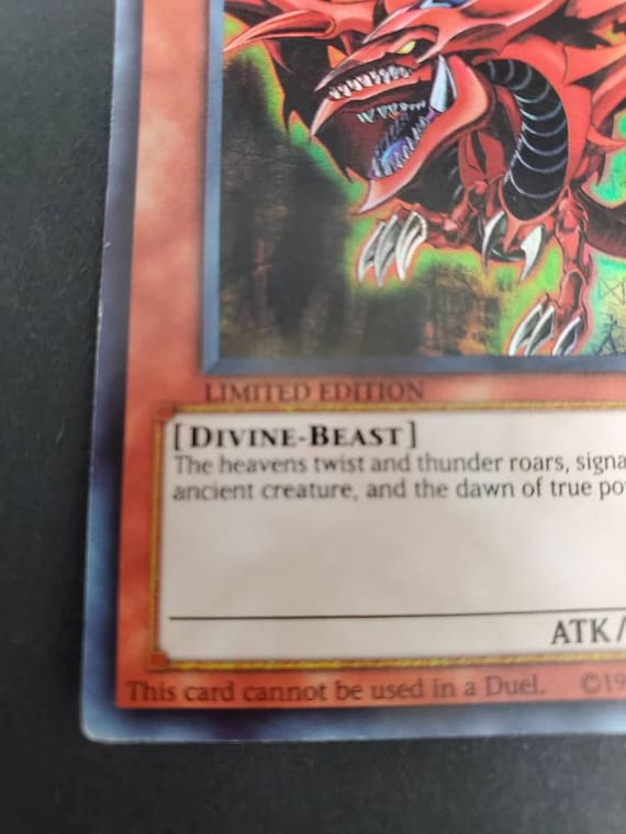 Slifer The Sky Dragon Card Real
