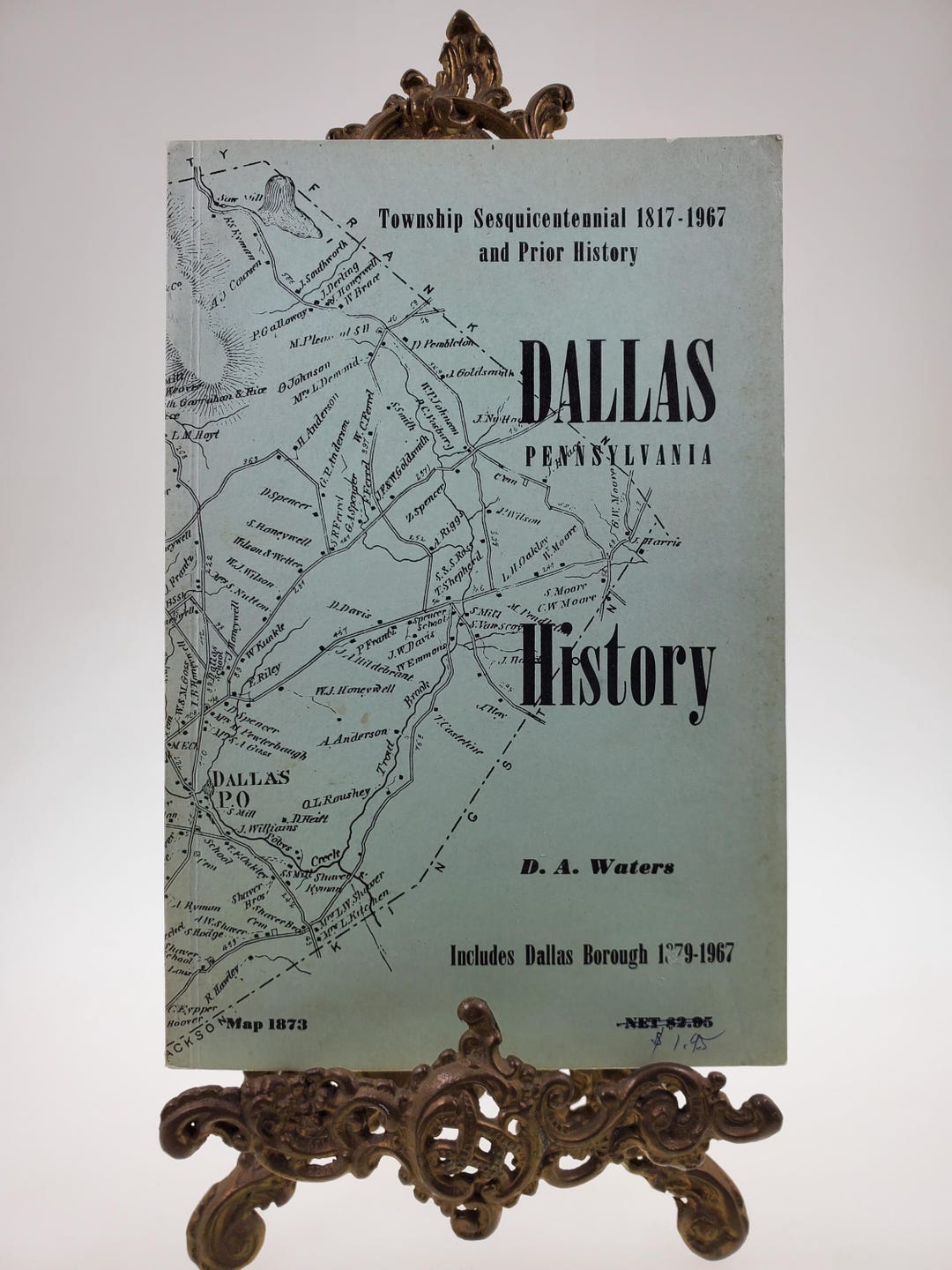 1967 Dallas Pennsylvania History Township Sesquicentennial 1817 - 1967 ...