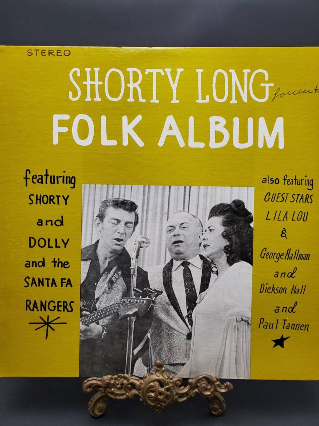 1965 Shorty Long A Man of Many Talents Folk Record LP Dollo Records ...