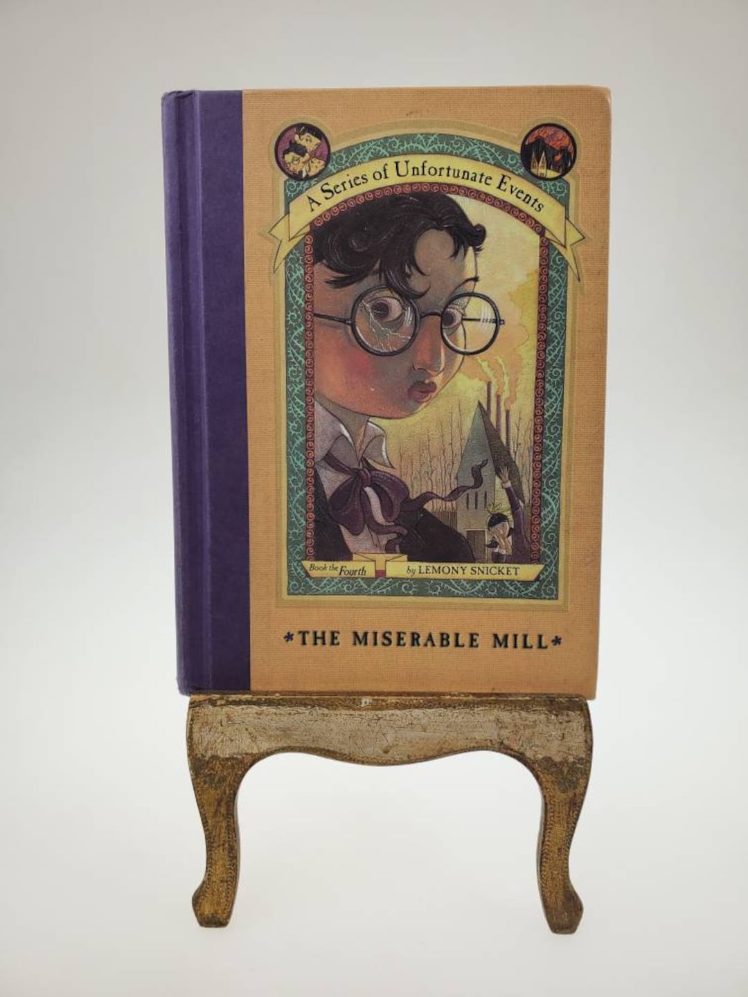2000 the Miserable Mill A Series of Unfortunate Events Hardcover Book ...