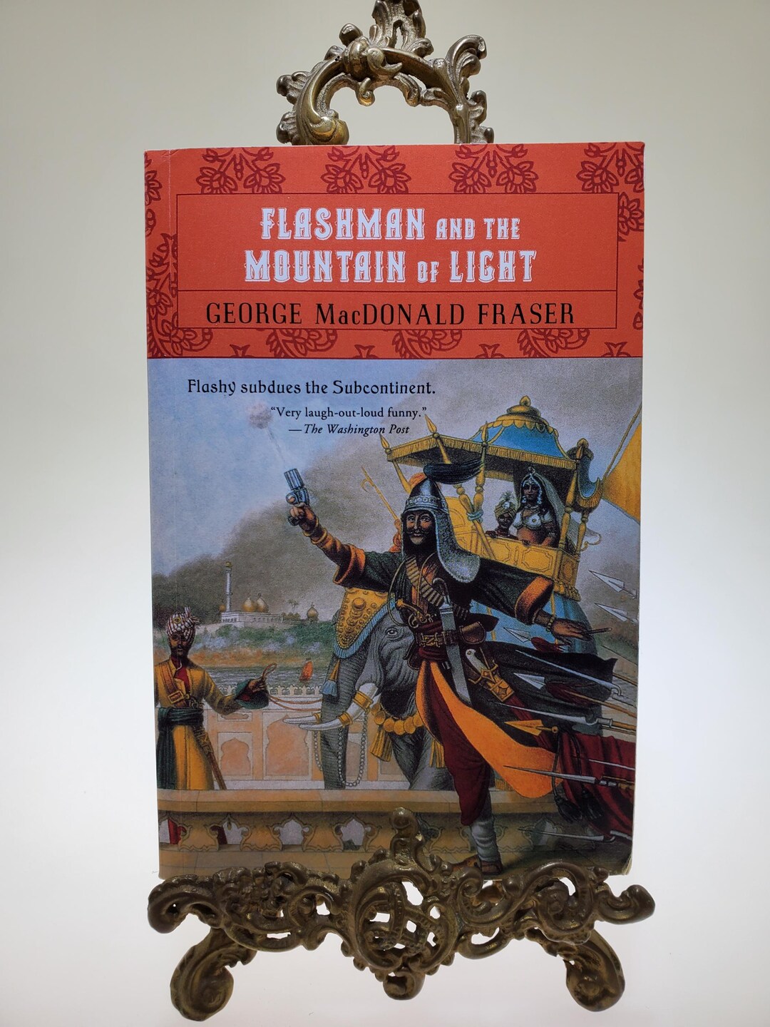 1992 Flashman and the Mountain Light Softcover Book by George Macdonald ...