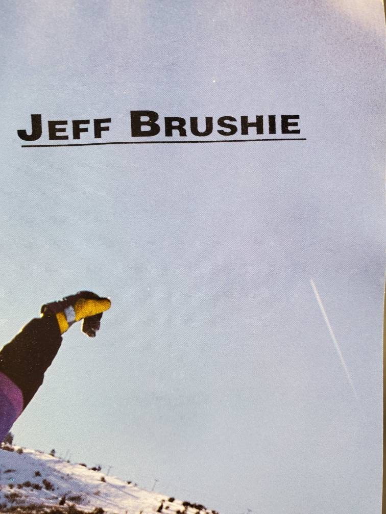 1990s Jake Burton Autograph on Jeff Brushie's photograph | Etsy