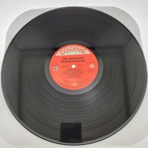 1967 the Monkees LP Headquarters Mono Vinyl Record Album COM 103 ...