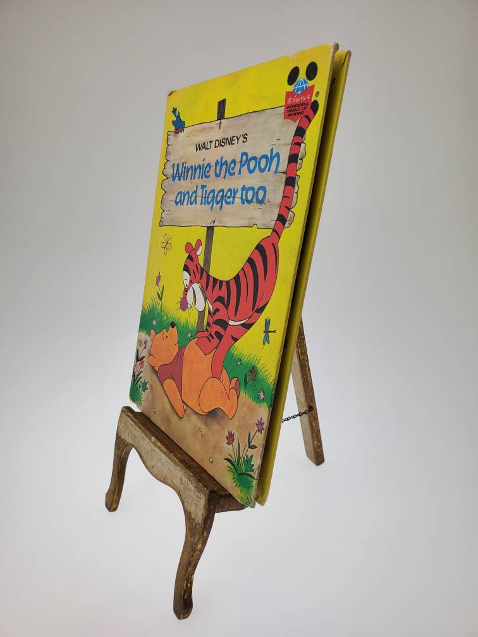 1975 Winnie the Pooh and Tigger Too Board Book Disney's - Etsy