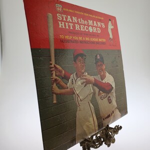 1963 Stan Musial & Joe Garagiola LP Stan the Man Hit Record Baseball ...