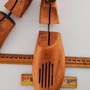 Paired Spring Loaded Shoe Tree, Spring Tension Shoe Tree, Vintage ...