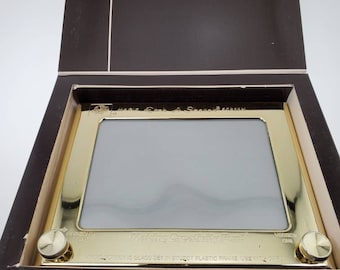 Etch a Sketch Gold - Etsy