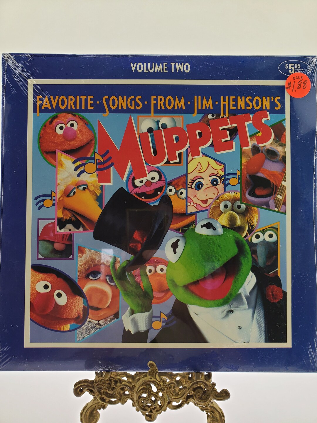 RARE Sealed 1983 Muppets Favorite Songs From Jim Henson LP Volume Two ...