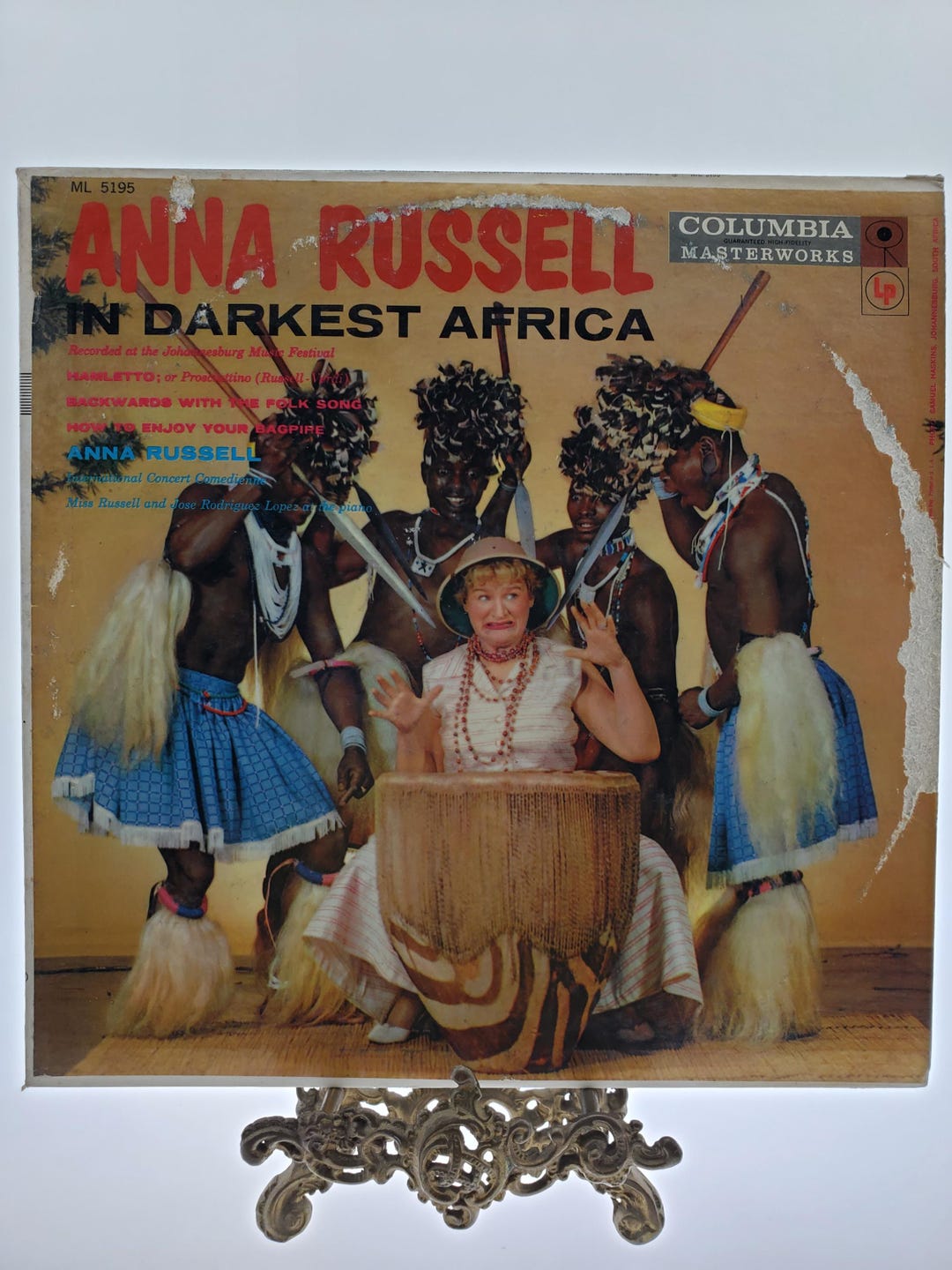 1957 Anna Russell LP in Darkest Africa Mono Vinyl Record Album ML 5195 ...