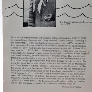 1970s Vic Tooter LP the Showboat Comes to Town Stereo Vinyl Record ...