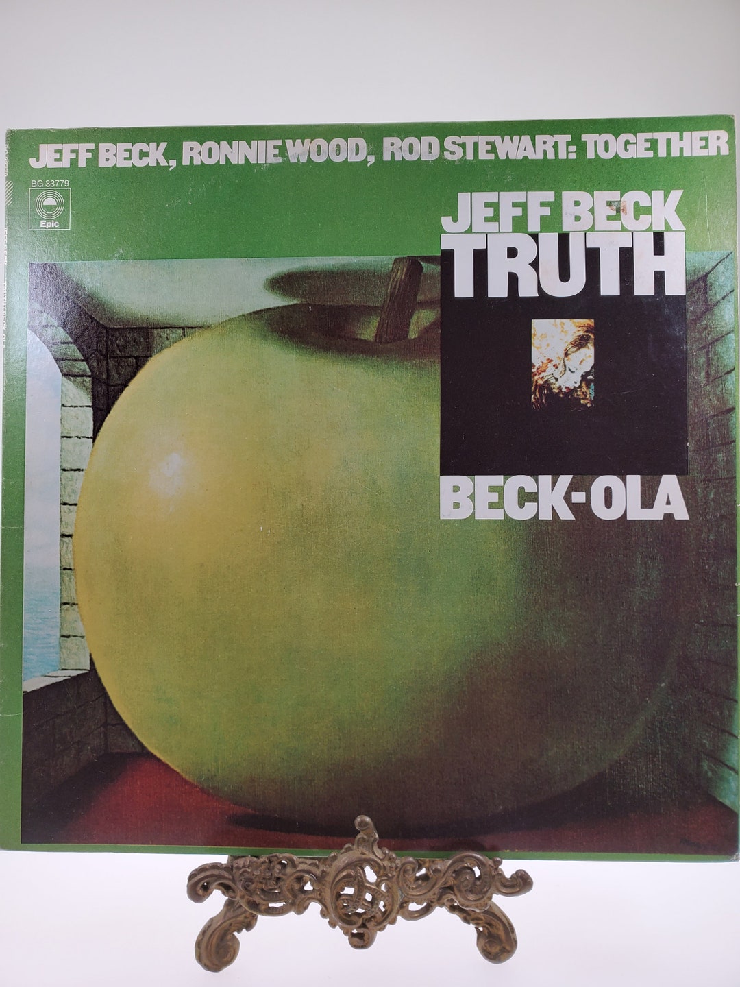 1975 Jeff Beck Double Album LP Truth Beck-ola Stereo Vinyl Record Album ...