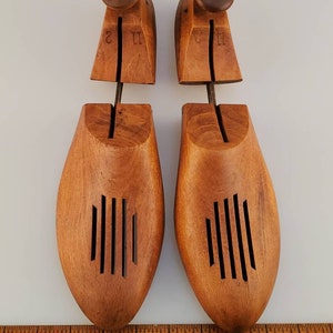 Paired Spring Loaded Shoe Tree, Spring Tension Shoe Tree, Vintage ...