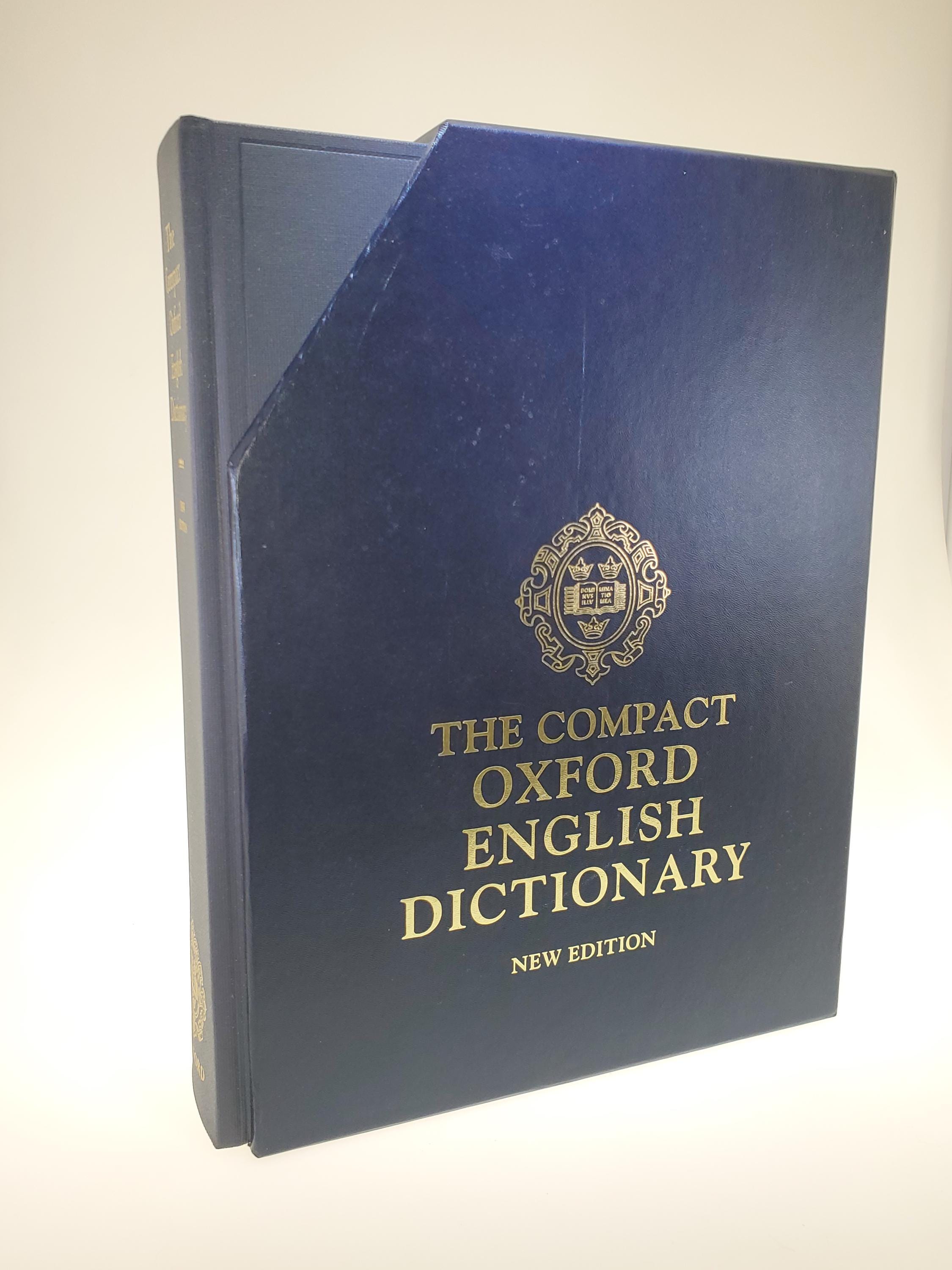 1994 the Compact Oxford English Dictionary Hardcover Book New Edition ...