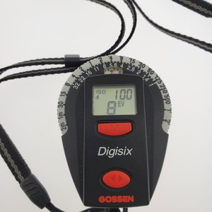 2006 Gossen Digisix Photography Light Meter on Lanyard With Soft Case ...