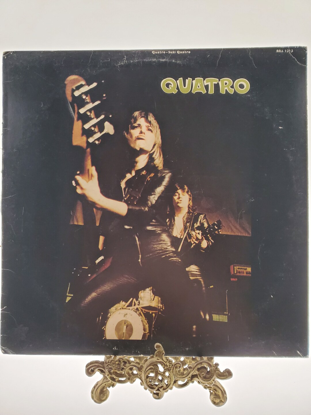 1984 Suzi Quatro LP Quatro Stereo Vinyl Record Album Bell Records 1313 ...