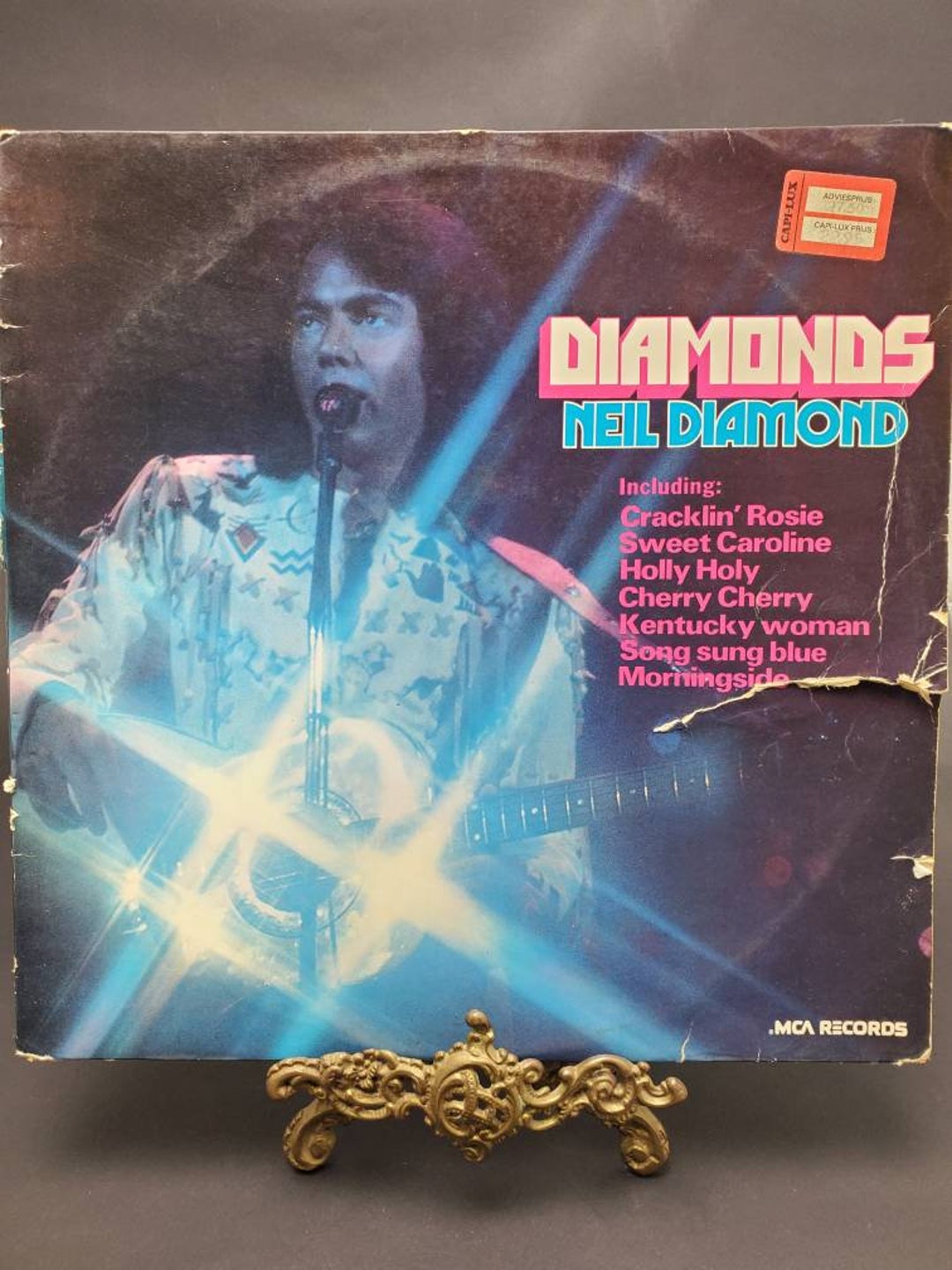 1975 Neil Diamond Diamonds Double LP 5C 182 96219 MCA Records Vinyl ...