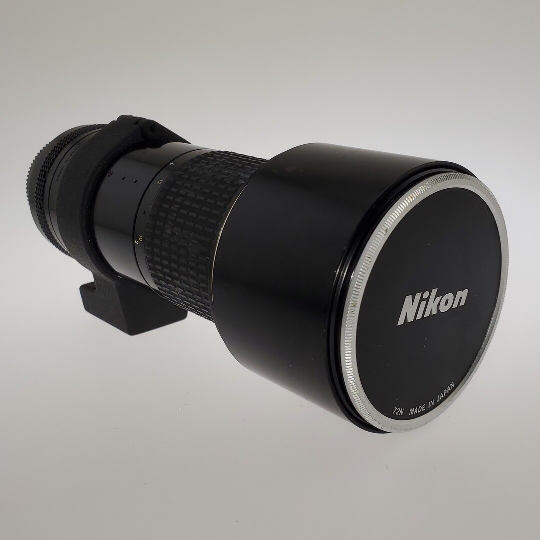 1990s Nikon Nikkor ED 300mm 1:4.5 Tele Zoom Camera Lens 208077 With ...