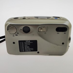 1997 Yashica 35mm Camera Kyocera Acclaim Zoom 65 IX Date 35mm Flash ...