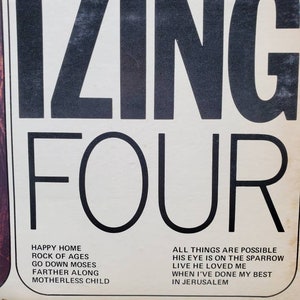 1960's Harmonizing Four Gospel Happy Home LP UPF 138 up Front Stereo ...