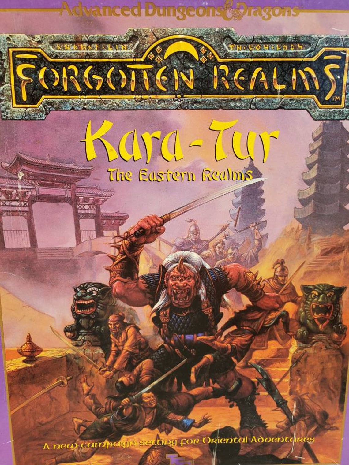 TSR 1032 Forgotten Realms Kara-tur the Eastern Realms 1988 Box | Etsy