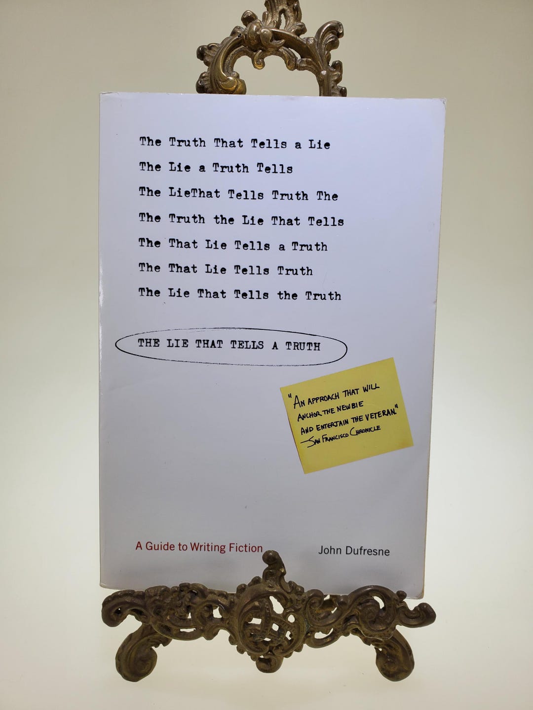 2003 the Lie That Tells A Truth A Guide to Writing Fiction Softcover ...