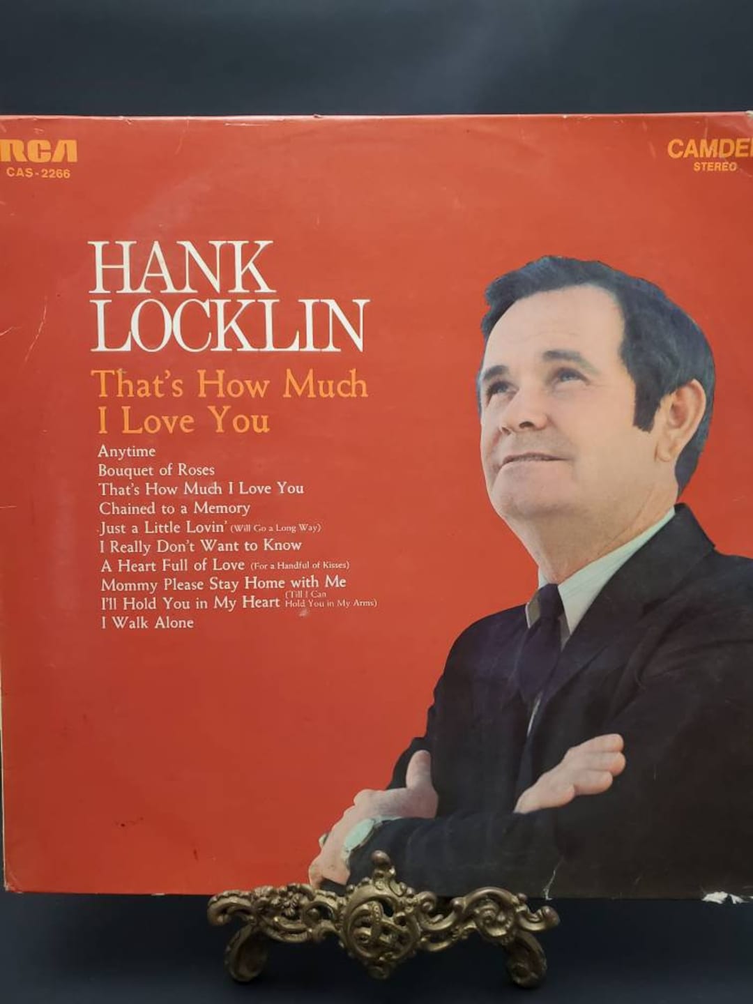 1968 Hank Locklin That's How Much I Love You LP CAS 2266 RCA Records ...
