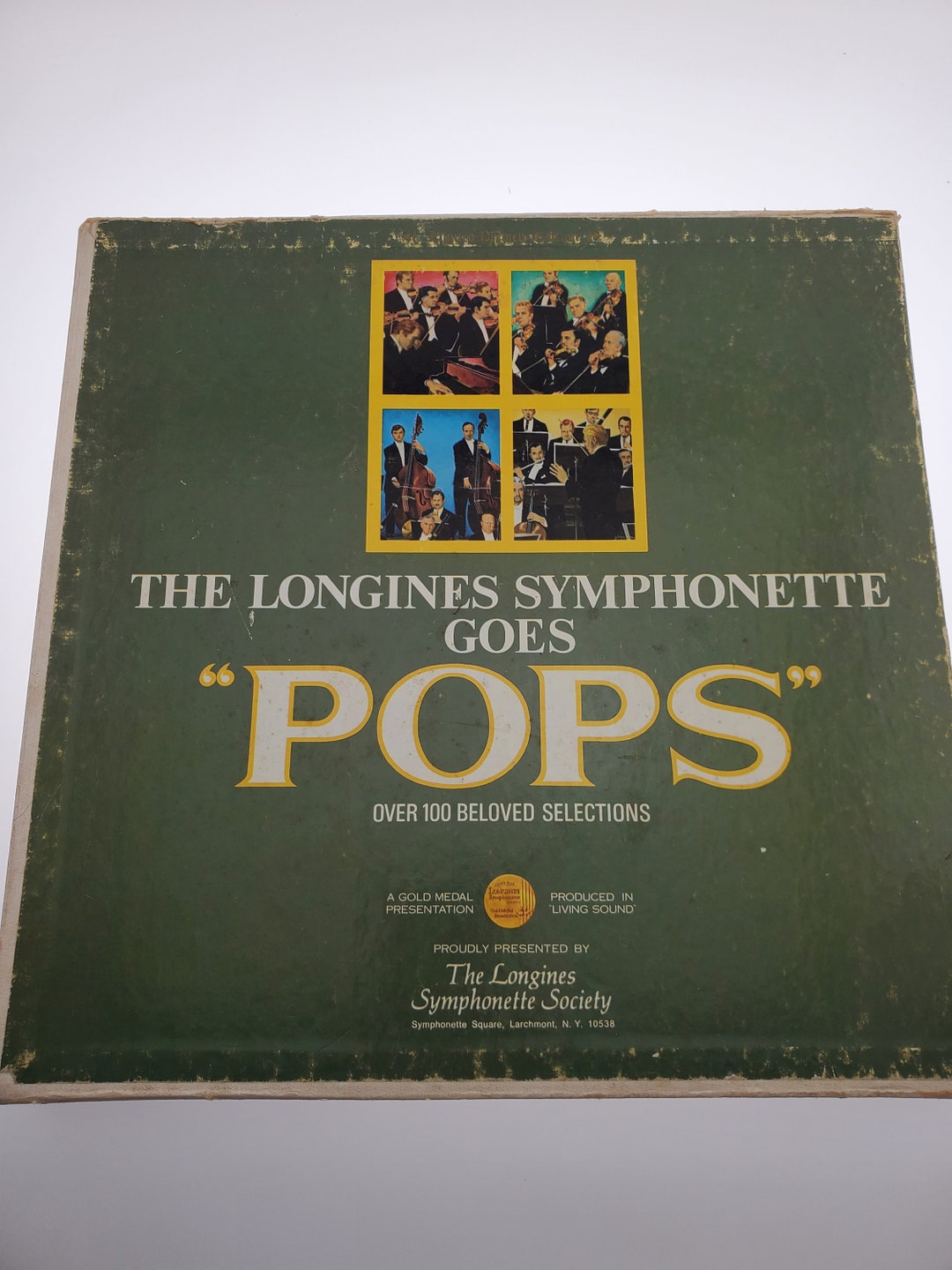 1960s the Longines Symphonette Goes Pops Seven Record Album Box Set ...