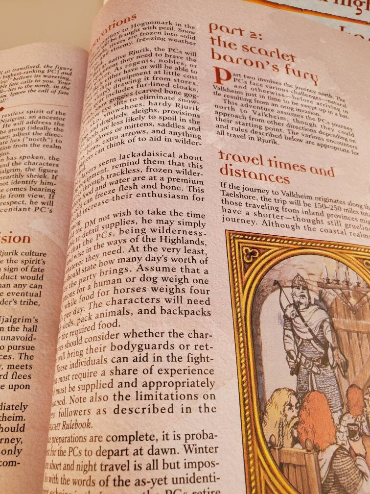 TSR 3121 Birthright The Rjurik Highlands Advanced Dungeons and | Etsy